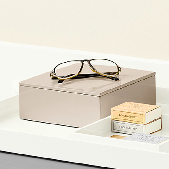 LUX Lacquer Box 19*19*7 cm - Lacquer Boxes - mojooshop.com